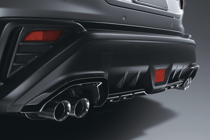 Rear Bumper Spoiler - Gloss Black - WRX 2.4T | Subaru of New Zealand