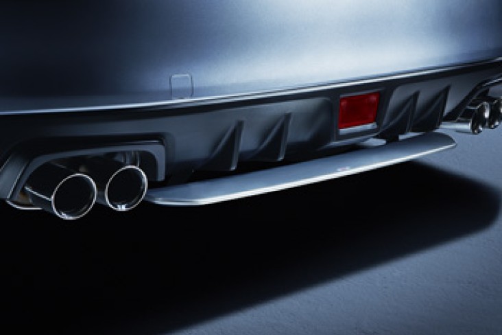 STI Rear Under Spoiler | Subaru of New Zealand