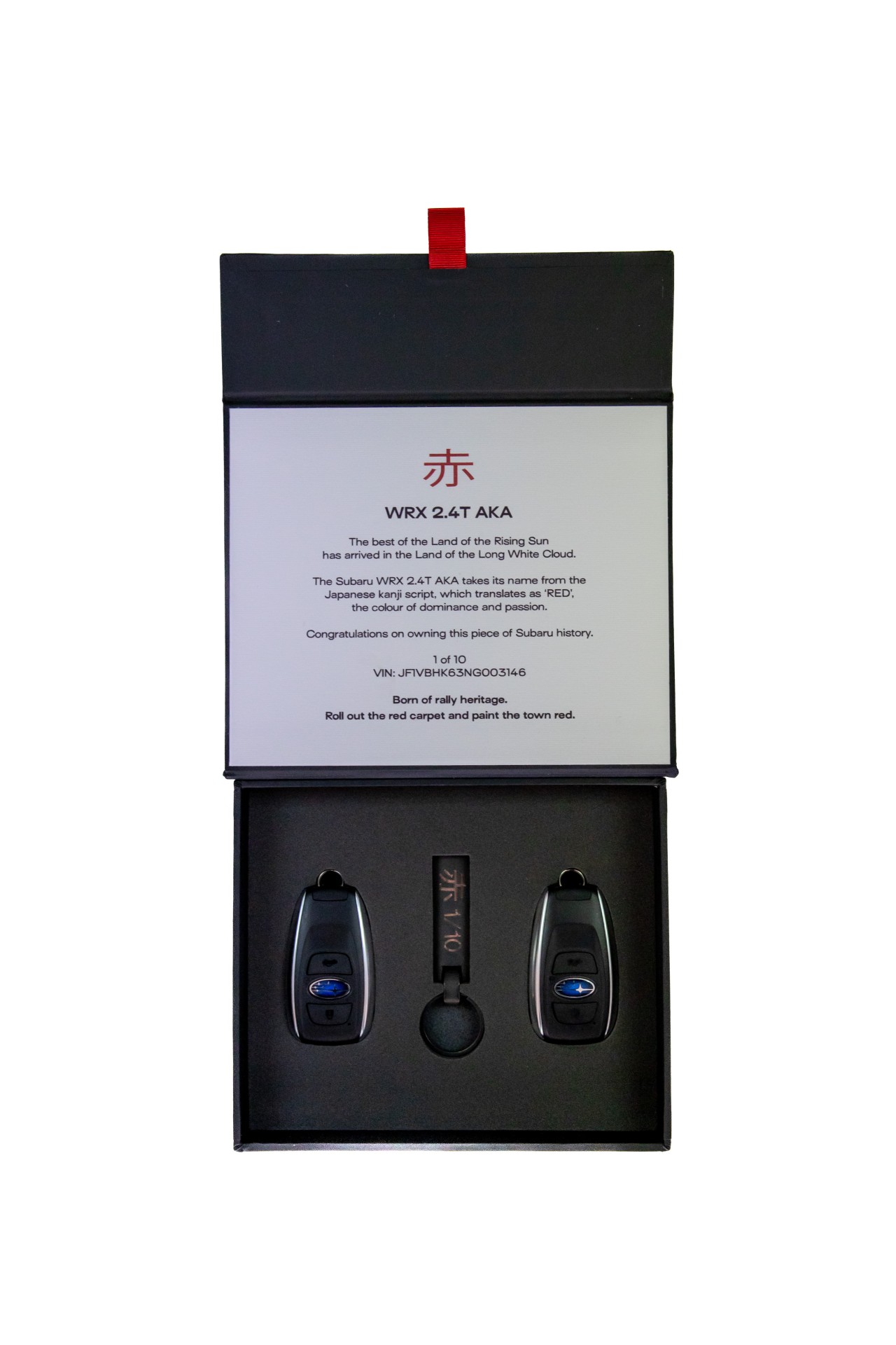 Ten red hot special edition Subaru WRX 2.4T AKA models released in NZ ...